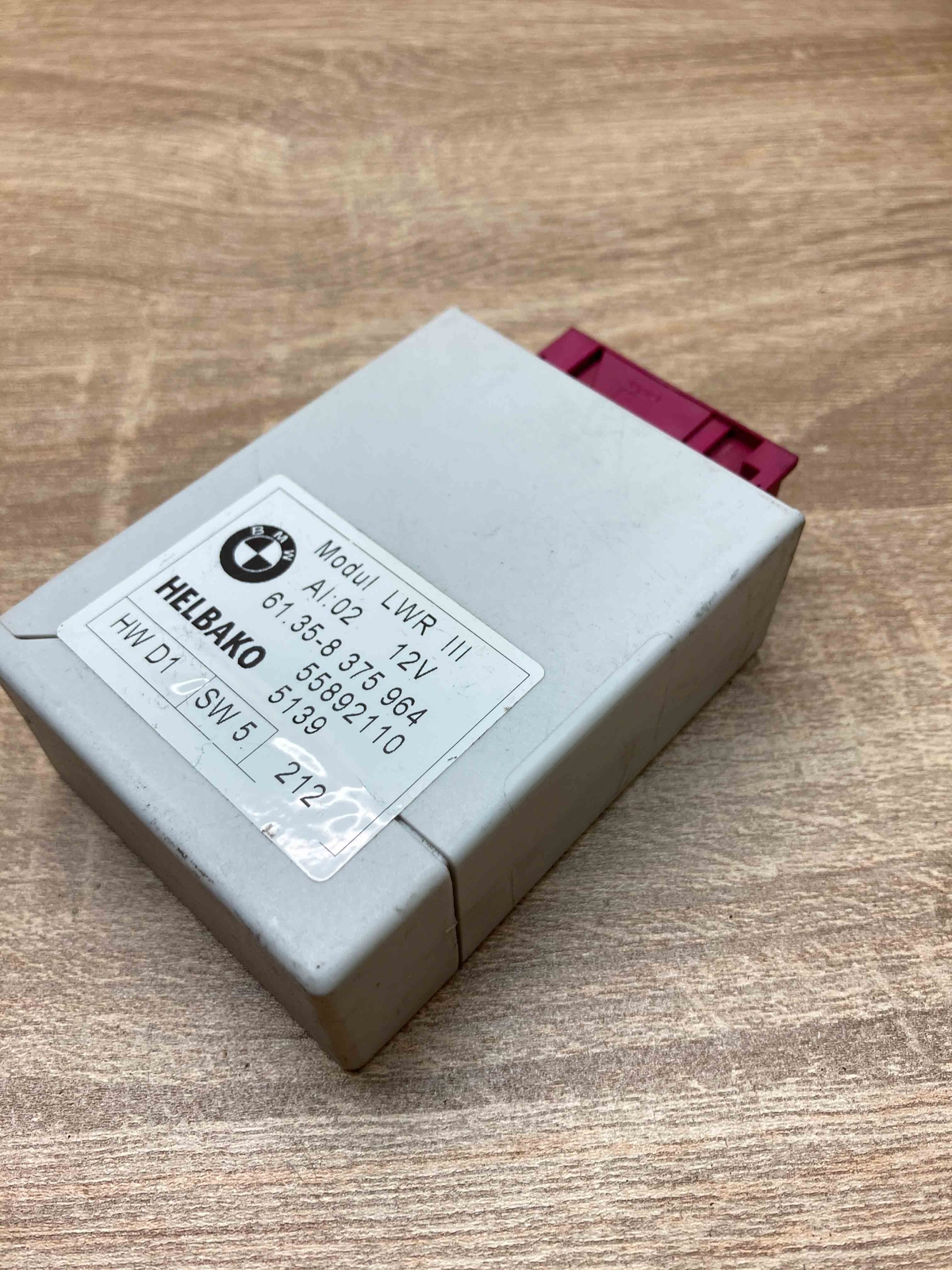 8375964 55892110 Main Helbako BMW E39 Series Light Module Unit ECU main ...