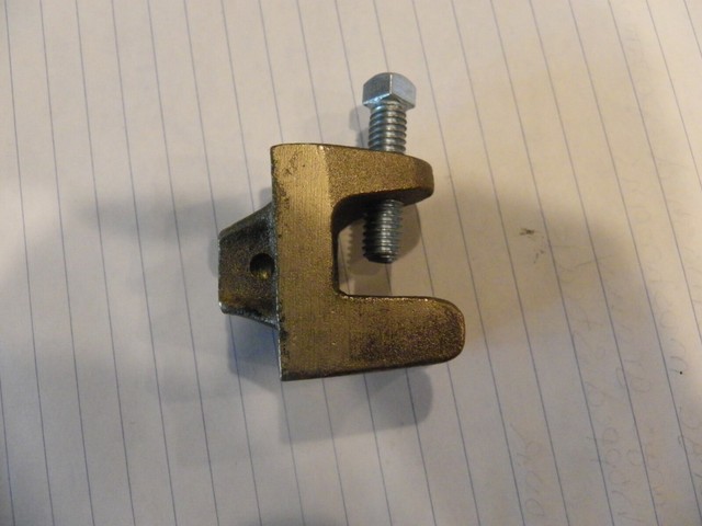 Thomas & Betts Copper Beam Grounding Clamp Wire Range 14 - 6 for sale ...