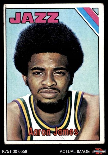 1975 Topps #91 Aaron James Jazz Grambling State University 2 - GOOD | eBay