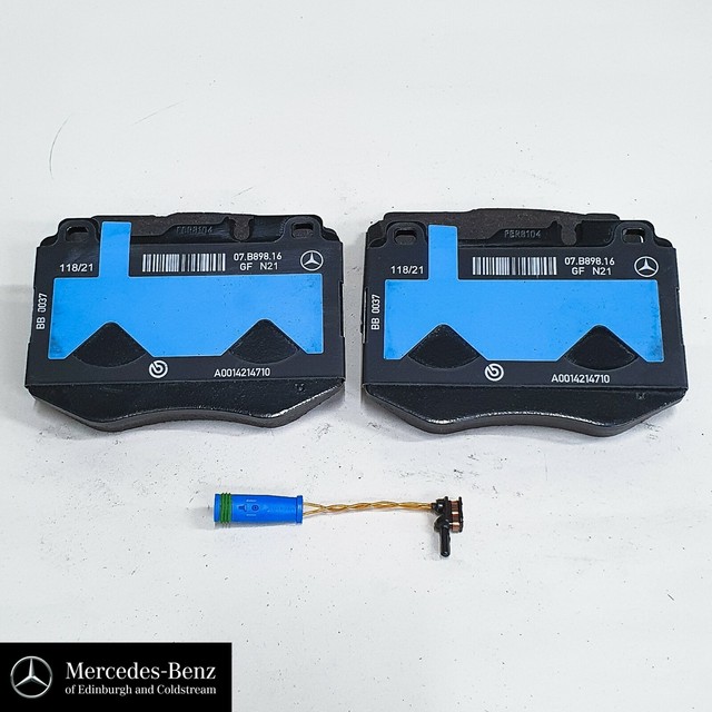 MERCEDES BENZ C W205 Front Brake Pad Set A0084201820 Genuine for sale ...