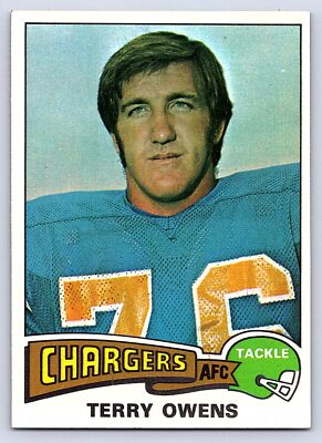 1975 Topps #256 Terry Owens Excellent | eBay
