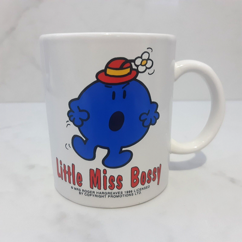 Little Miss Bossy Mug Mrs Roger Hargreaves 1996 | eBay