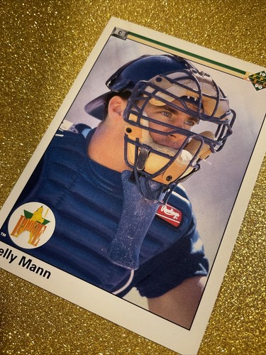 1990 UPPER DECK KELLY MANN ROOKIE #33 ATLANTA BRAVES C STORE MORE RARE ...