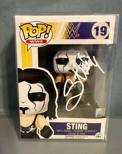 WWE Sting Signed 2016 Vaulted Funko Pop! #19 | eBay