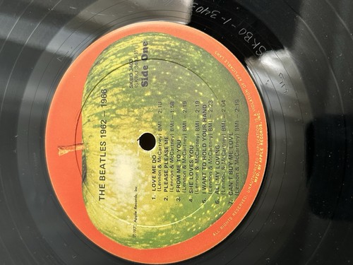 The Beatles 1962-1966 (Vinyl Record EMI/Capitol 1973 SKBO-3403 ...