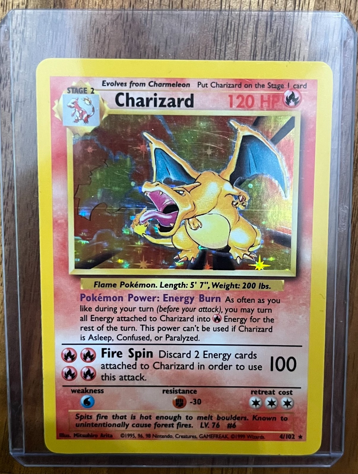Charizard 1999 Pokemon Game #4 Unlimited Holo Price Guide - Sports Card ...