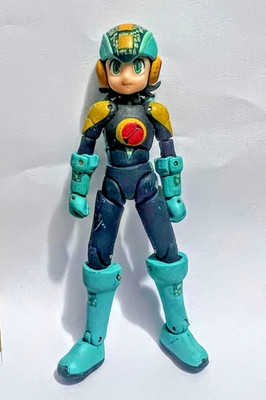 Megaman Rockman EXE HUB style 4 inches action figure loose pack | eBay