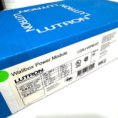 Lutron LQRJ-WPM-6P Wallbox Power Module - White - New 784276070102| eBay