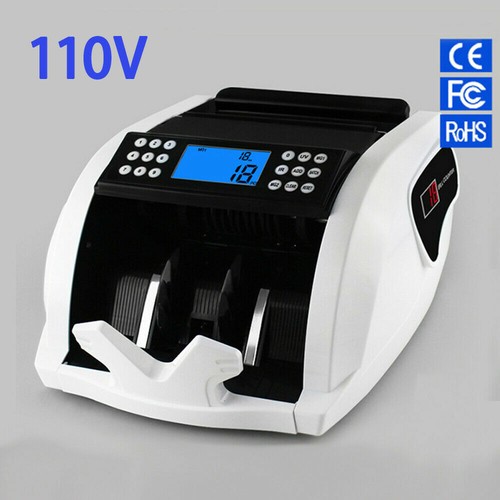 110-220V Money Counter LCD Display Money Bill Counters Counterfeit ...