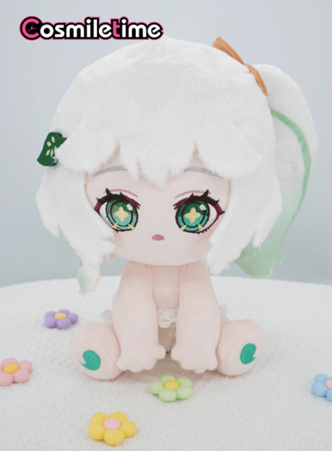 Cute Nahida Plush 20cm Doll Stuffed Clothes Dress Up Anime Plushie Toy ...