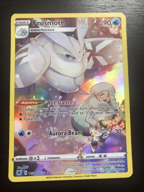 Pokémon TCG Frosmoth Sword & Shield - Astral Radiance TG04/TG30 Holo ...