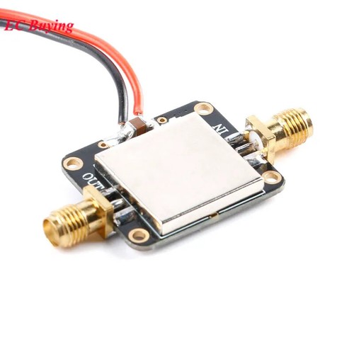 RF Amplifier Board 10MHz-2GHz Low Noise LNA Gain 32dB Power Module DC ...