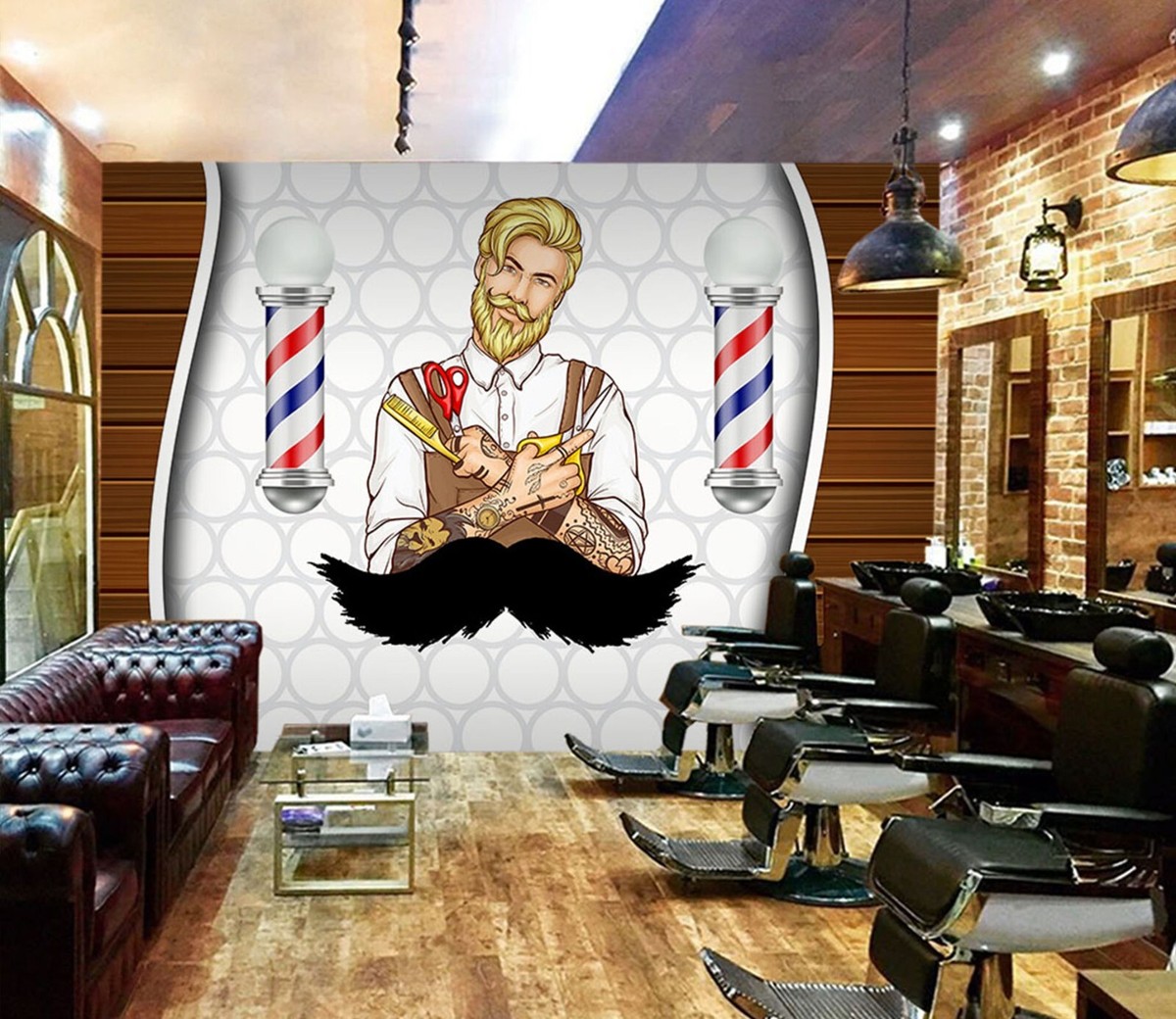 Hair Salon Wallpaper Ideas Beauty Salon Design Ideas To Complement