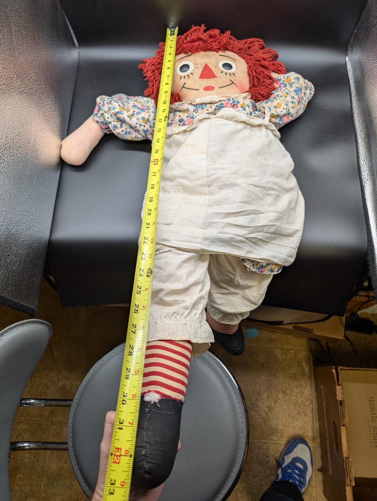 Vintage 1960's Raggedy Ann Doll 32” Stains/repairs *haunted* READ | eBay