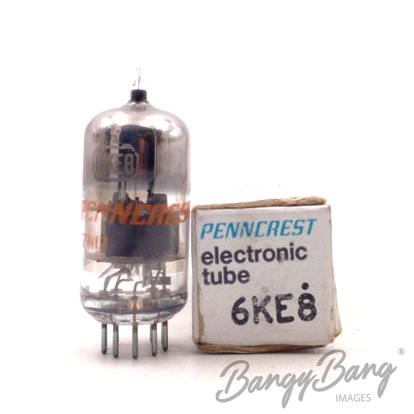 Penncrest 6KE8 Frame Grid Oscillator Mixer TV Audio Vacuum Tube Valve ...