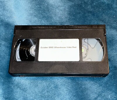BMG 2002 Wherehouse VHS Video Reel Tape Promo Maroon 5 Avril Lavigne ...