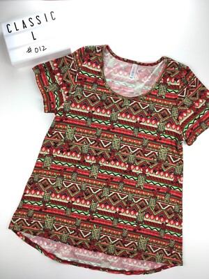 NEW LuLaRoe Christmas L Classic T Shirt Legging Material Scottie Dog ...