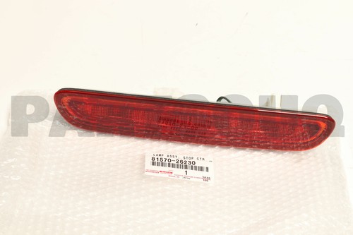8157026230 Genuine Toyota LAMP ASSY, STOP CTR 81570-26230 | eBay