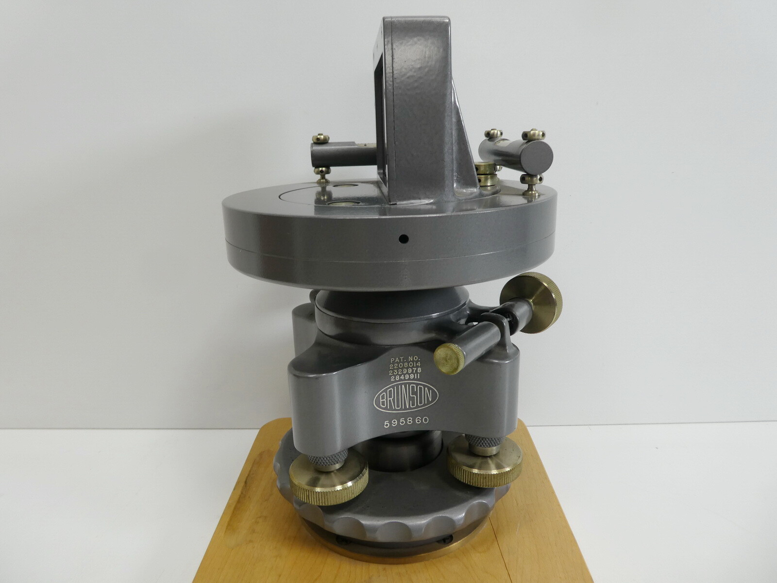 Brunson Theodolite Jig Transit Scope Square Stand w/ Mirror. Rare ! | eBay