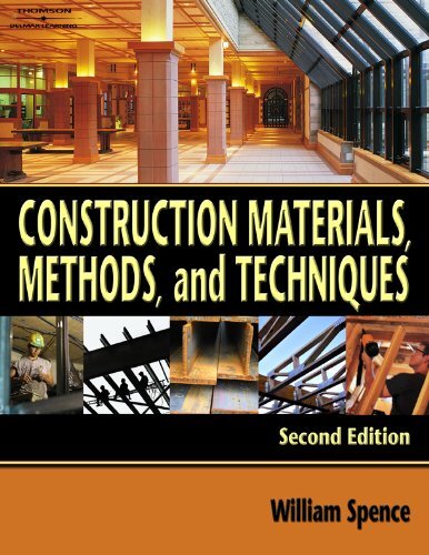 Construction Materials, Methods, and Techniques by Spence (hardcover) 9781418001810| eBay