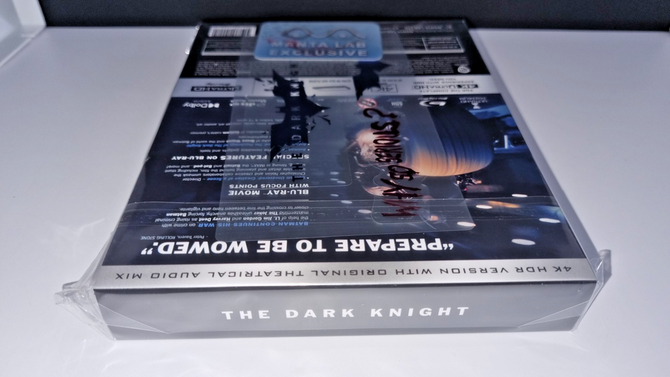 The Dark Knight 4K UHD Blu-Ray Manta Lab Limited Edition DL - B ...