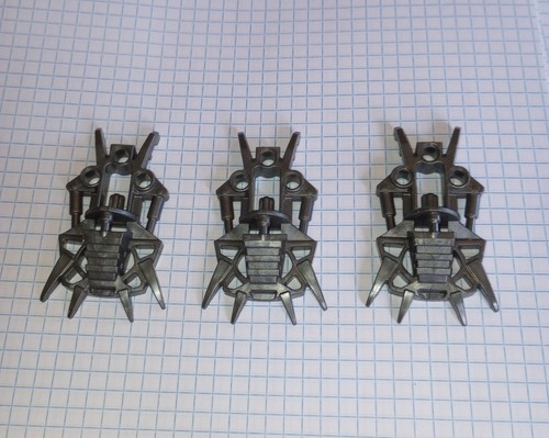 3 Bionicle Lego 53542 Pearl Dark Gray Foot Toa Inika Clawed Retired pcs ...