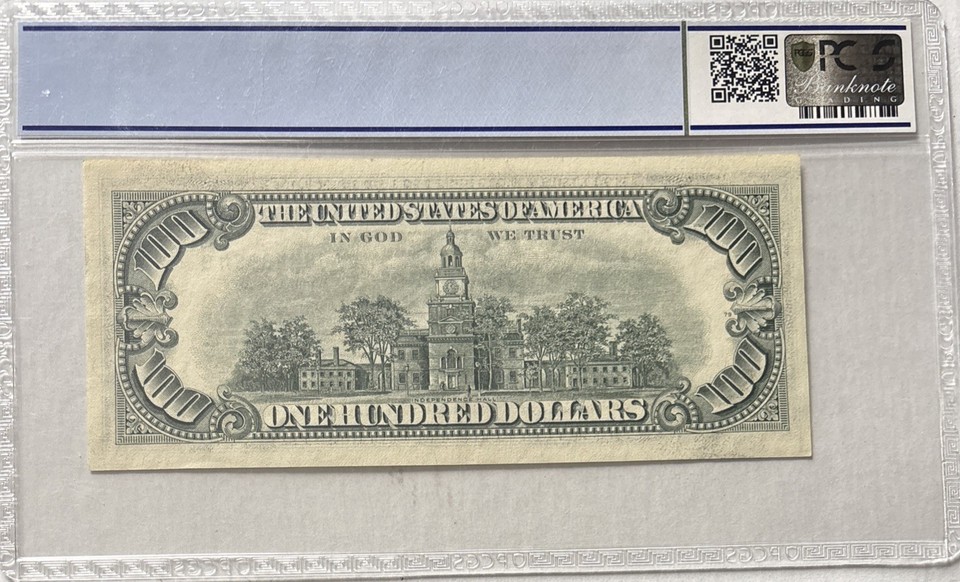 RARE 1977 $100 INVERTED OVERPRINT NEW YORK BILL ERROR🌟PCGS 58 OPQ! PCGS ...