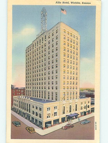 Linen ALLIS HOTEL Wichita Kansas KS : make an offer q7107 | eBay