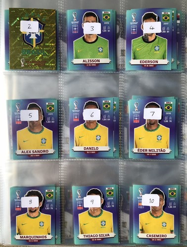 PANINI FIFA WORLD CUP QATAR 2022 STICKERS - PICK AND CHOOSE YOUR ...