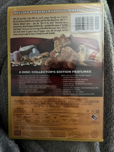 Garfield the Movie (DVD, 2006, 2-Disc Set, The Purrrfect Collectors ...