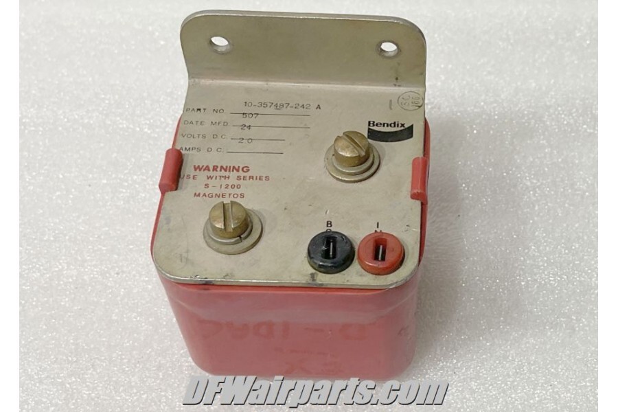 10-357487-242, 10-357487-242A, Bendix S-1200 Aircraft Magneto Starting ...