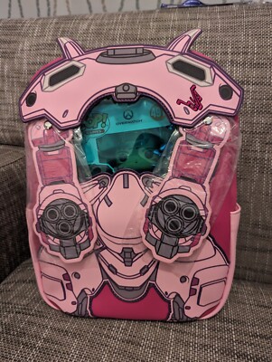 BlizzCon 2023 | Loungefly Overwatch D.VA MEKA Suit Backpack Bag Funko ...