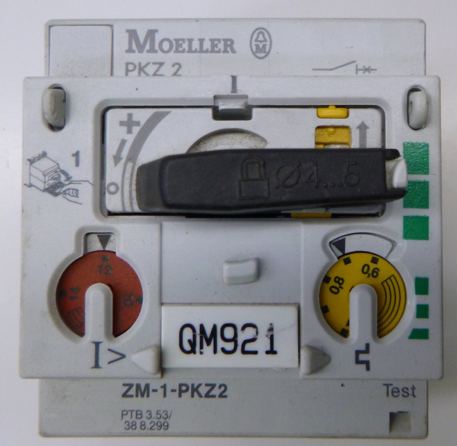 Moeller PKZ2/ZM-1 Manual Motor Protector | eBay
