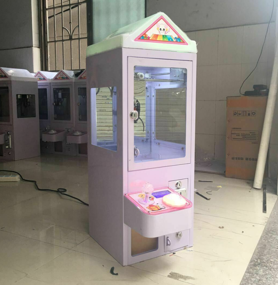 Mini Claw Crane Machine Candy Toy Grabber Catcher Carnival Charge Play ...