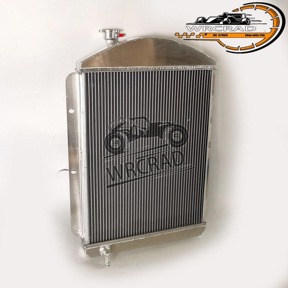 Aluminum Cooling Radiator For 1941-1946 1944 Chevy Pickup Truck V8 ...
