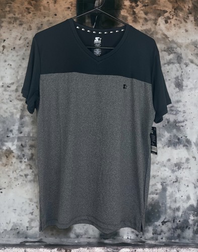 Starter Black Label Lounge T Shirt Black Heather Grey Men's Small ~ NWT ...