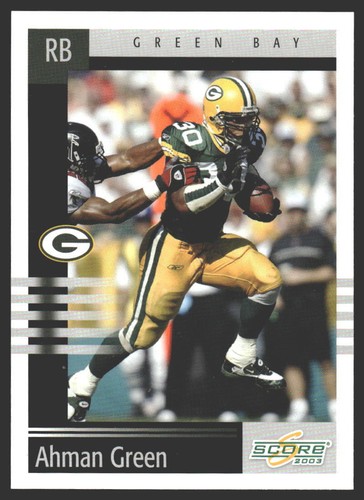 Ahman Green #196 2003 Score Green Bay Packers | eBay