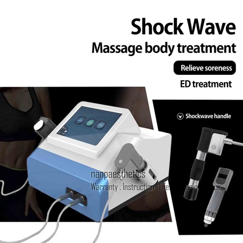 2in1 ESWT Near Focus Pneumatic Electromagnetic Shockwave Machine For ...