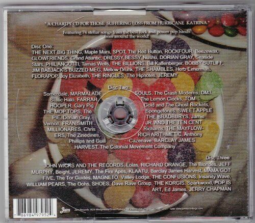 Sweet Relief 3 CD Set Various Rock & Power Pop Artists Jam Records for ...