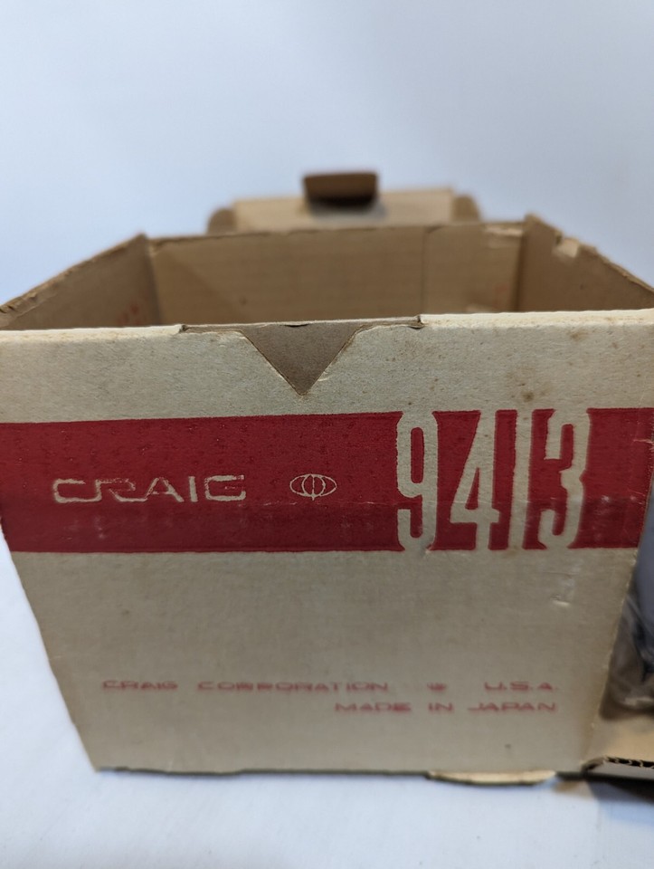 Vintage 1979 Craig Car Stereo Speakers NOB Orig Box 9413 | eBay