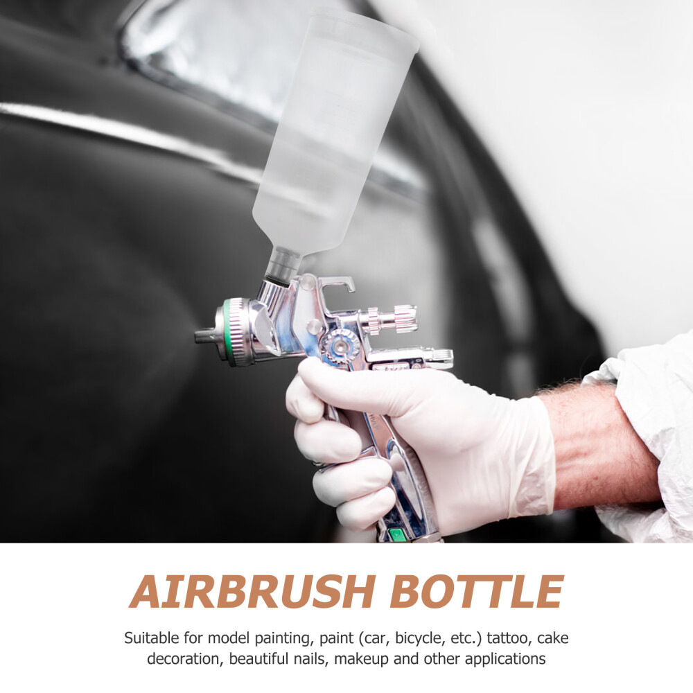 2 Count Split Spray Brush Cup Set Paint Container Airbrush Pot ...