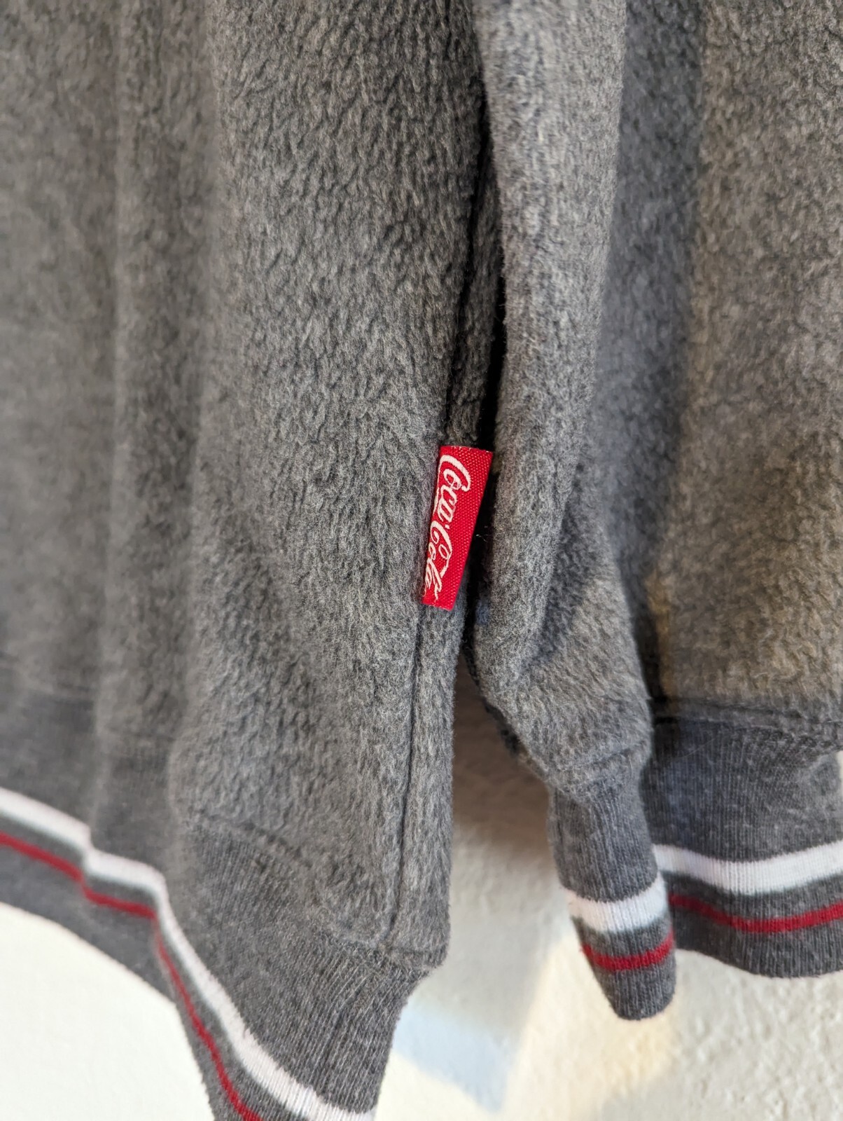 Men’s Coca-Cola Brand Embroidery Soda Pullover Sweater Adult Size ...