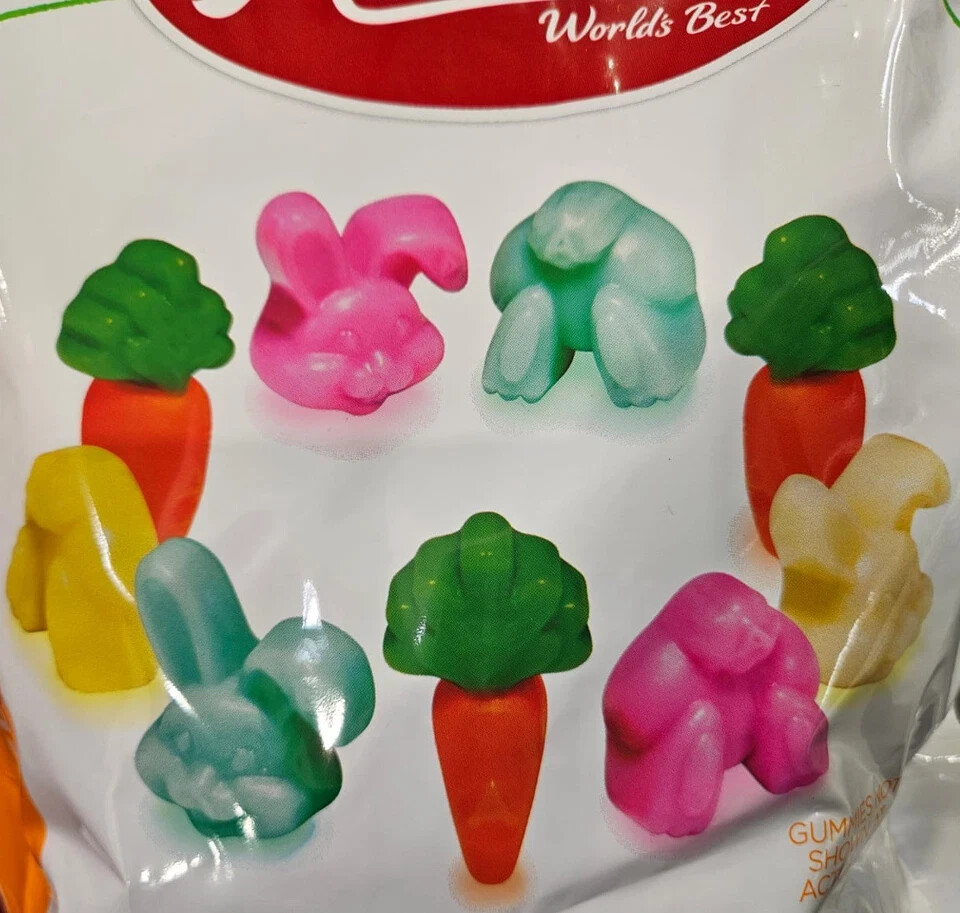 Albanese Worlds Best Cottontail Gummies 40 Oz EASTER Gummy Shapes Free ...