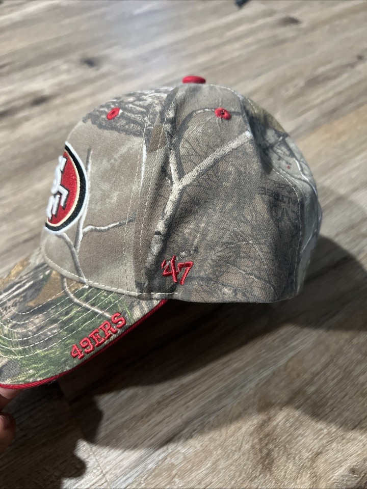 49ers 47 Hat Real Tree Camo Adjustable Cap | eBay