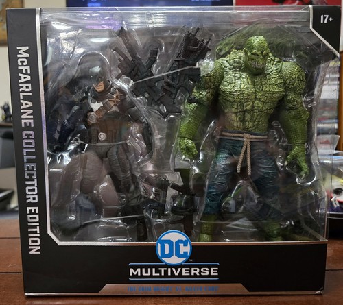 McFarlane DC Multiverse Grim Knight vs Killer Croc 2-Pack Collector ...