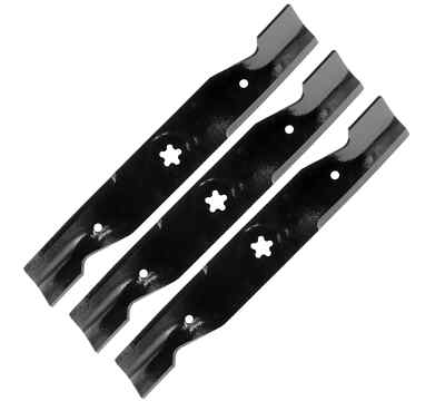 3 PC Lawn Mower Blade for Sears Craftsman 48" GT5000 DLT2000 GT3000 ...