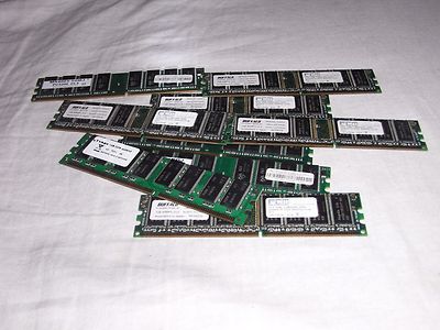 1GB DDR RAM Riegel Arbeitsspeicher Speicher DDR1 PC3200 400 MHz ...