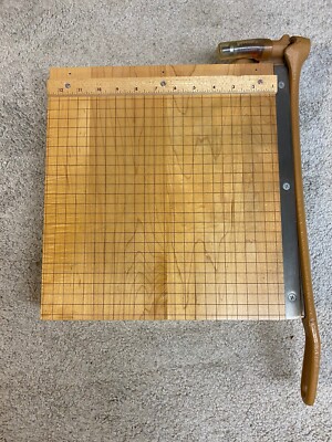 Vintage Swingline Ingento Paper Cutter #1152 18” | eBay