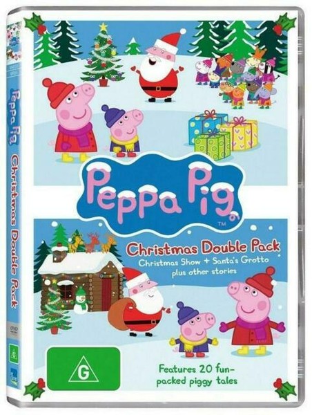 Peppa Pig Christmas Double Pack 2 DVD Collection Not Region 4 for sale ...
