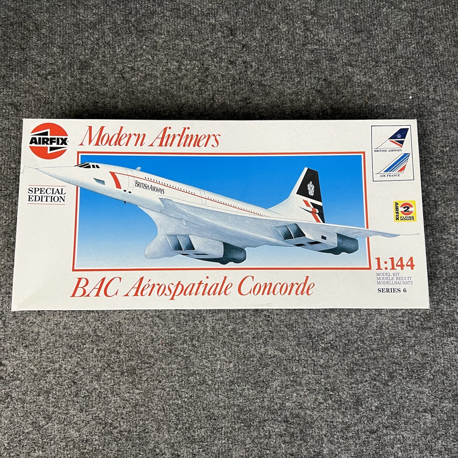 Airfix BAC Aerospatiale Concorde 1/144 06181 Series 6 Factory Model Kit ...